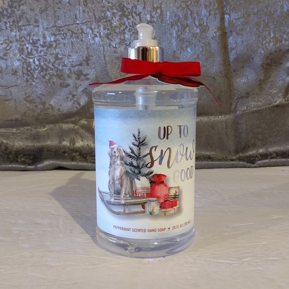 Source Unknown | Bath | Holiday Peppermint Scented Hand Soap 26 Oz Dog ...